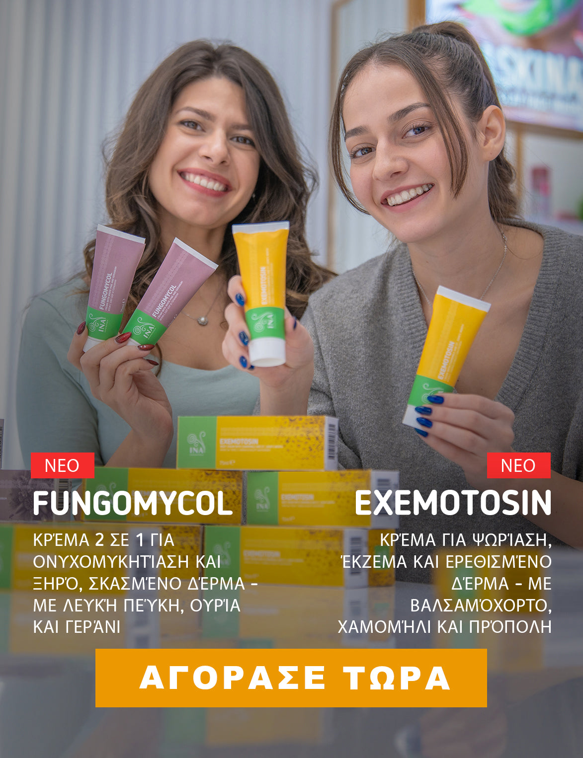 Οικογενειακό Ηλεκτρονικό Κατάστημα | Bio Cosmetics | InaEssentials.GR ...